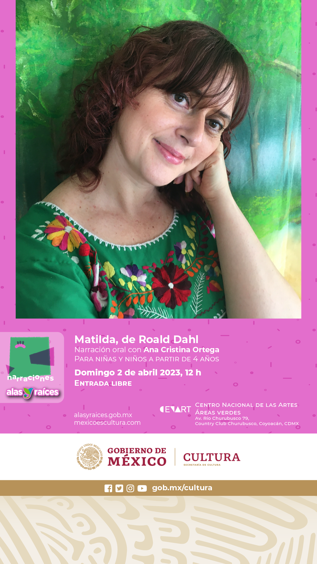 Alas y Raíces | Cartelera